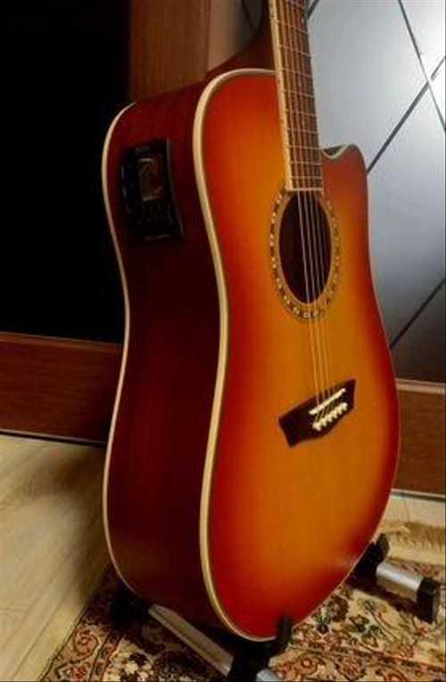 Электроакустическая гитара Washburn WD7S