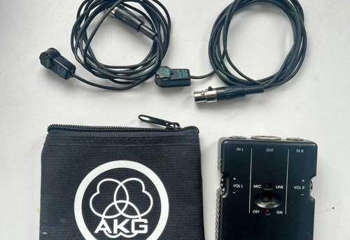 Комплект контактных микрофонов AKG c411