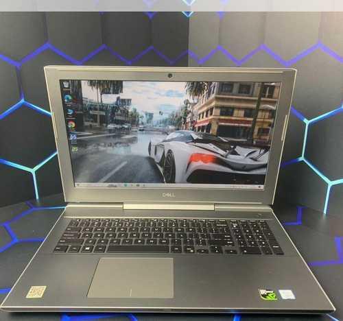 Ноутбук игровой Dell 16 гб / i7 / GTX 1050 Ti 4 гб