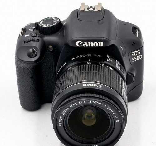 Зеркальный фотоаппарат Canon EOS 550D Kit