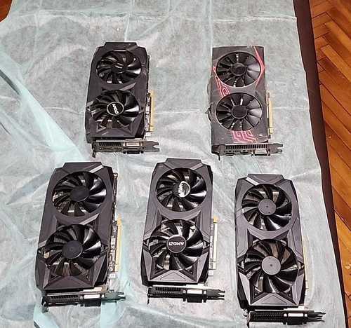 Видеокарта rx580 4gb