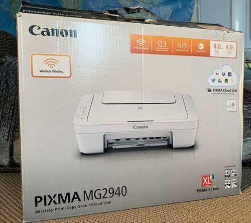 Мфу струйное Canon pixma MG2940 цветной