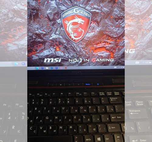 Игровой ноутбук msi