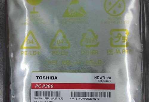 Новый Жесткий диск Toshiba P300 2TB