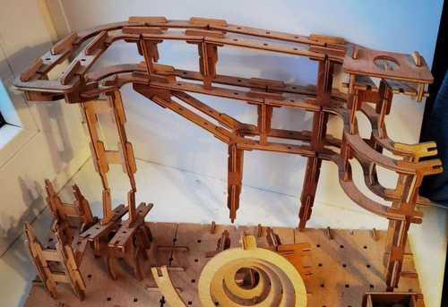 Деревянный 3D конструктор