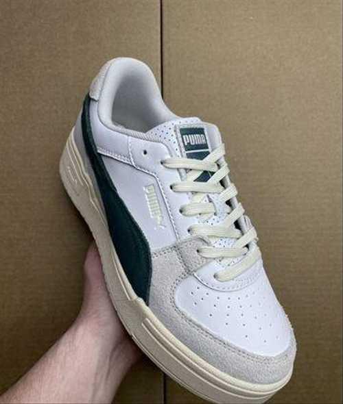 Кроссовки Puma CA Pro Ivy League (бело-зеленые)