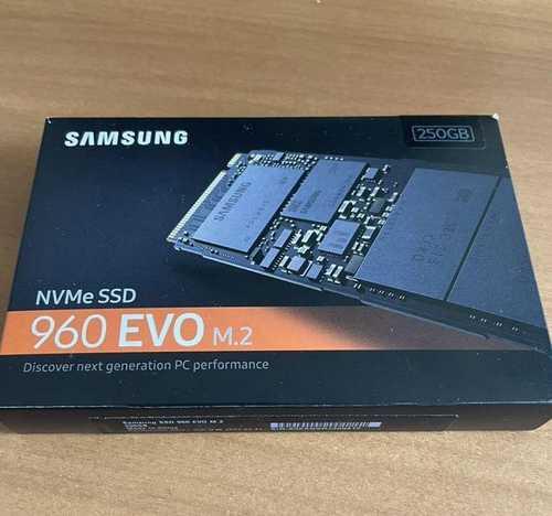 Ssd m2 Samsung 960 EVO 256 Gb