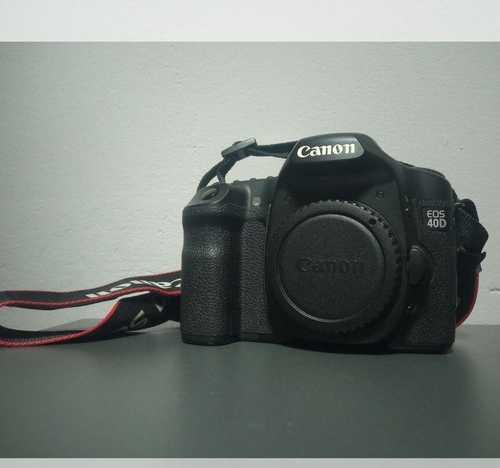 Зеркальный фотоаппарат canon 40D eos