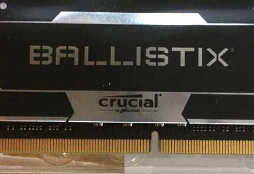 DDR4 3200 8 Gb sodimm Crucial Ballistix