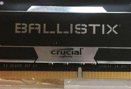 DDR4 3200 8 Gb sodimm Crucial Ballistix