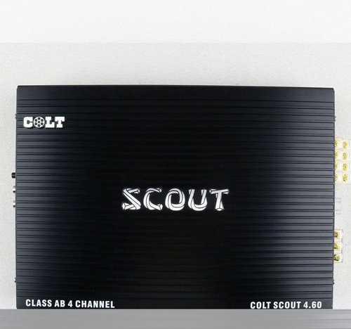 Усилитель 4 канальный colt scout 4.60