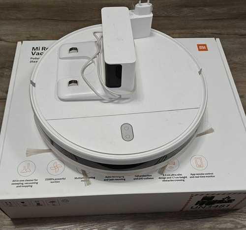 Робот пылесос xiaomi mi robot vacuum mop essential