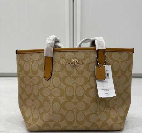 Сумка Coach tote mini оригинал США аутлет