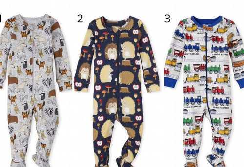 Пижамы ChildrensPlace (США), хлопок, 2г - 5л, новы