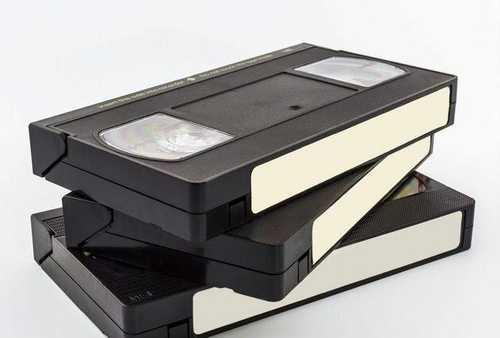 Отдам видеокассеты VHS чистые новые