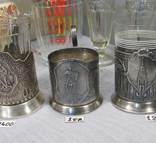 Подстаканник "Юрий Долгорукий ", СССР