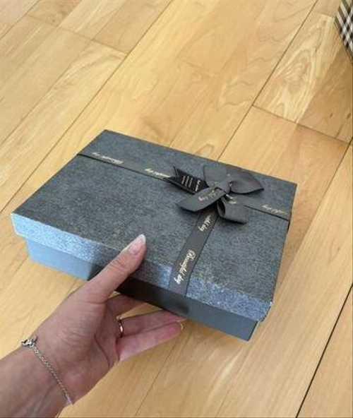 Подарочная коробка с бантом 23х17х6,5