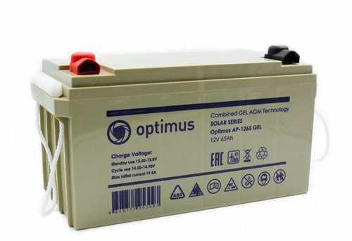 Аккумуляторная батарея Optimus AP-1265 GEL