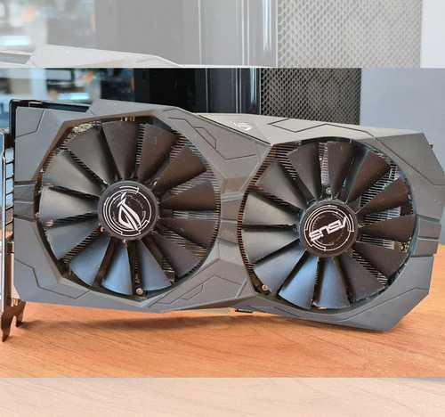 Видеокарта rx570 4gb asus strix