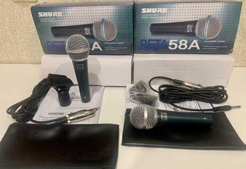 Микрофон shure beta 58a