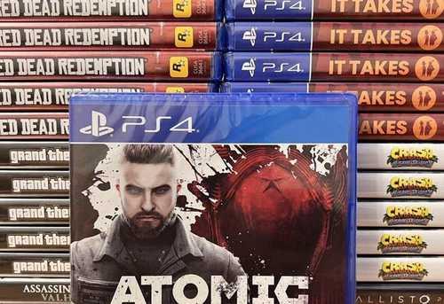 Новый диск Atomic Heart, игра на PS 4