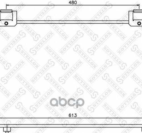 Радиатор конд. toyota avensis all 02 Stellox
