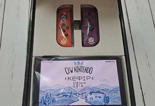 Nintendo switch oled Pokemon Edition (чип+256)