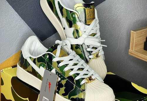 Кеды adidas superstar x bape goose