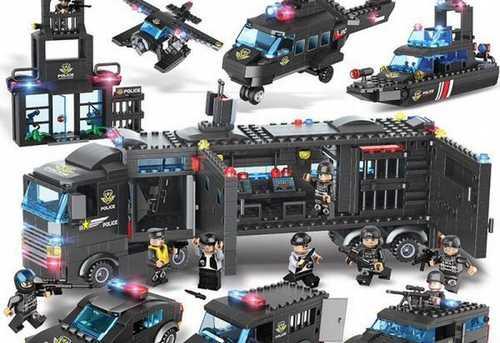 Конструктор аналог Lego city полицейский участок