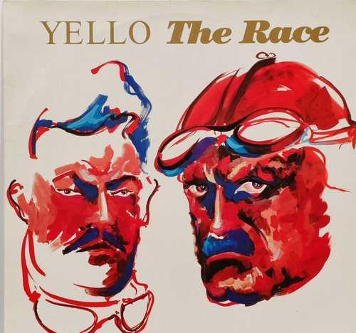 Yello – The Race (винил, 12", 45 rpm), 1988