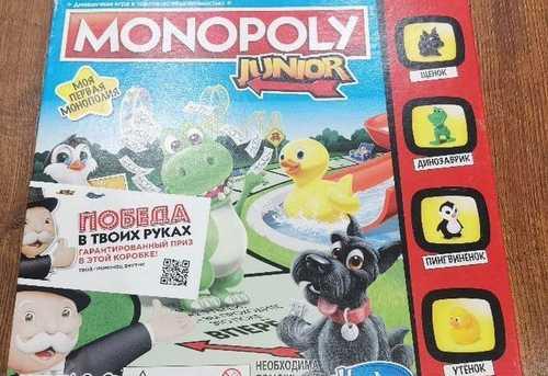 Настольная игра монополия junior