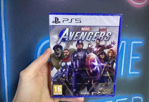 Диск ps5 Marvel Avengers