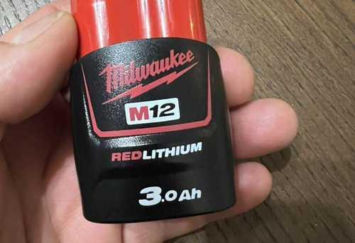 Аккумулятор milwaukee m12
