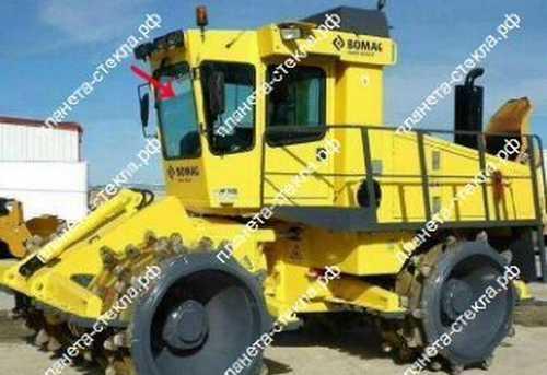 Стекло для мусорного уплотнителя Bomag DC 722 RB с