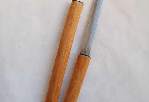 Нож для вскрытия писем в деревянных ножнах