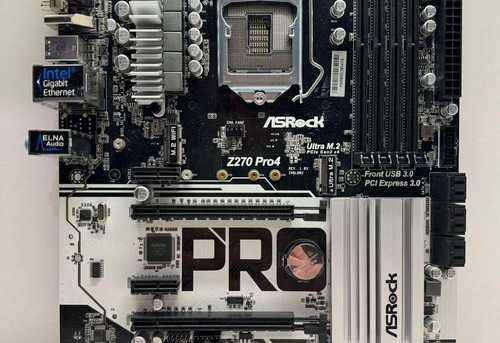 ASRock Z270 Pro4 (Socket 1151-V1)