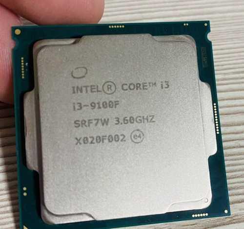 Процессор intel core i3 9100f