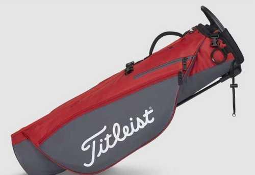 Сумка для гольфа Titleist Premium Carry, красная