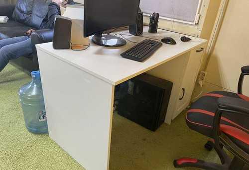 Стол компьютерный IKEA белый