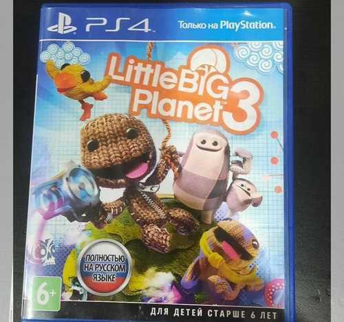 Игра ps4 LittleBigPlanet 3