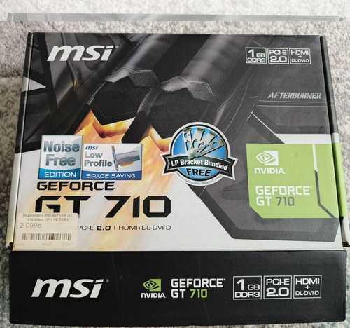 Msi geforce GT 710