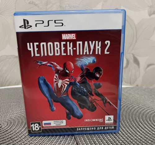 Marvel Spider-Man 2 диск PS5