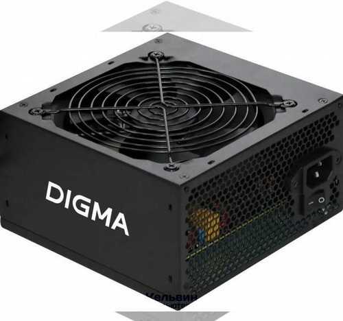 Digma ATX 750W dpsu-750W-WH 80 plus white (20 4pin) apfc 120mm fan 6xsata RTL