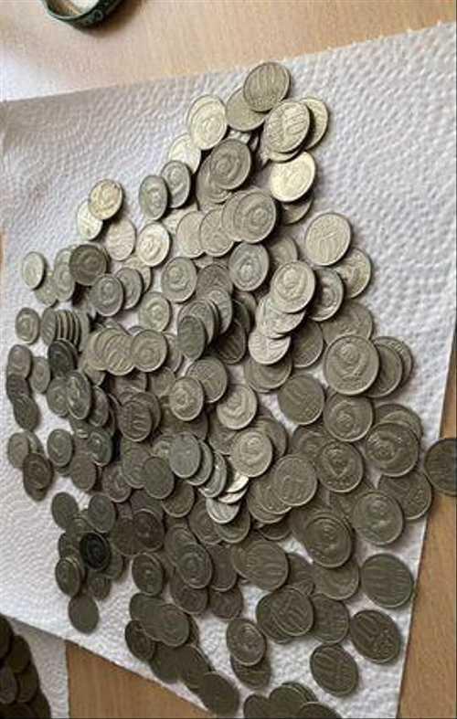 Монеты СССР 1, 2, 3, 5, 10, 15, 20 Копейек