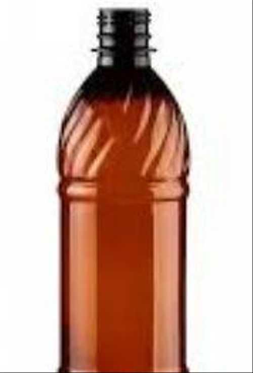 Пэт бутылка 1,0л б/ц (уп 50) коричневая