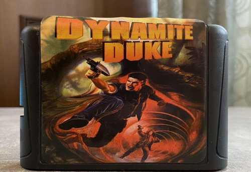 Dynamite Duke Sega картридж