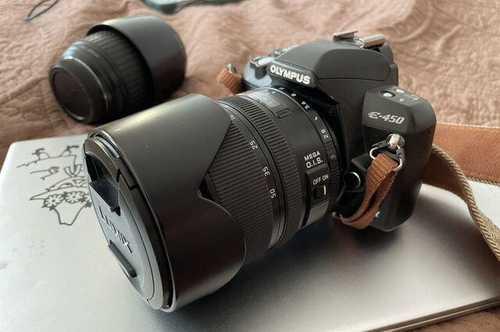 Зеркальный фотоаппарат olympus e450