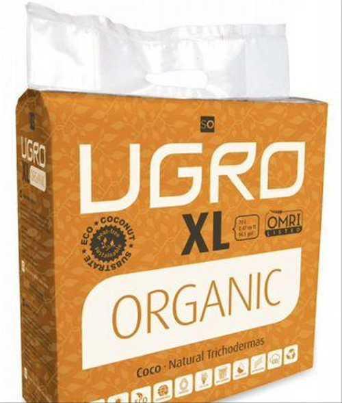 Кокосовый субстрат UGro XL organic 70л