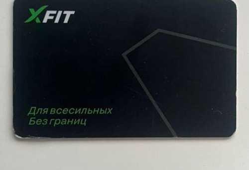 Абонемент в фитнес X fit