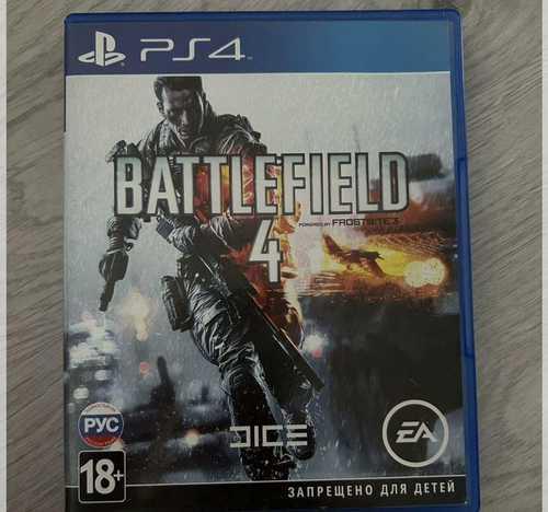 Игра battlefield 4 ps4 на диске